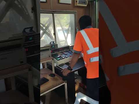 Concrete Batching Plant control room
