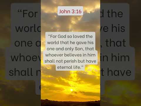 ♱ John 3:16 (NIV): ♱1