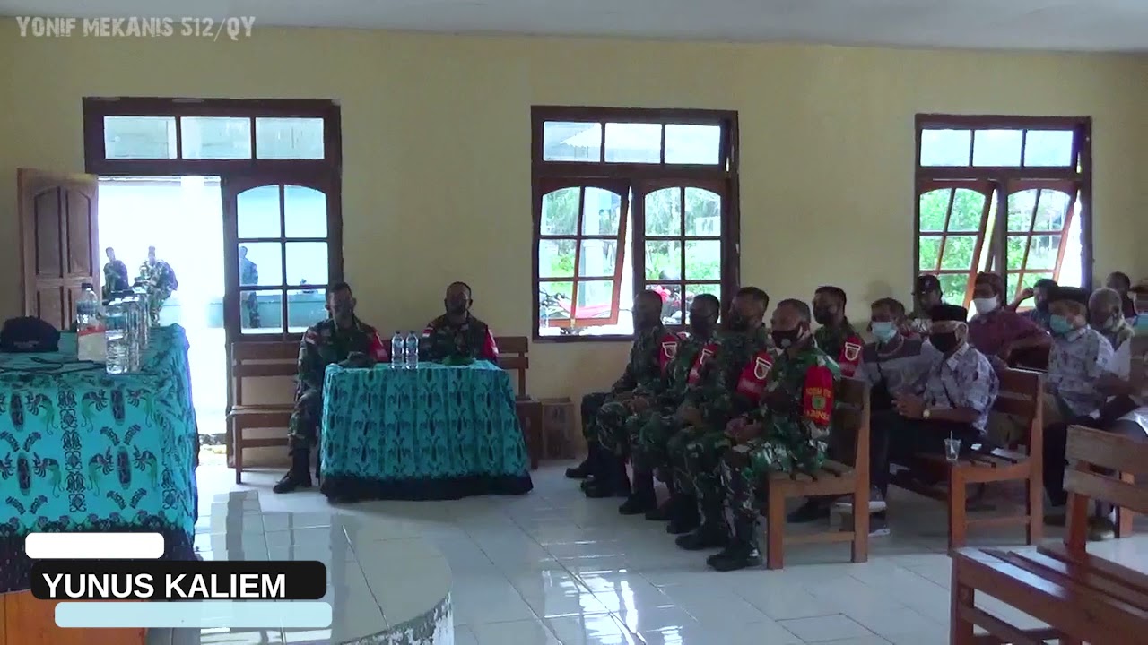 PERKENALAN SATGAS DAN PENYAMPAIAN ASPIRASI MASYARAKAT KEPADA TNI DEMI KEMAJUAN DI PERBATASAN PAPUA