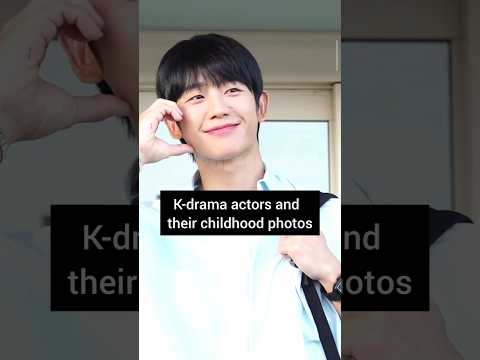 Kdrama actors and their childhood photos🥺😍#kdramaedit#kimyoojung#viralshorts#shorts