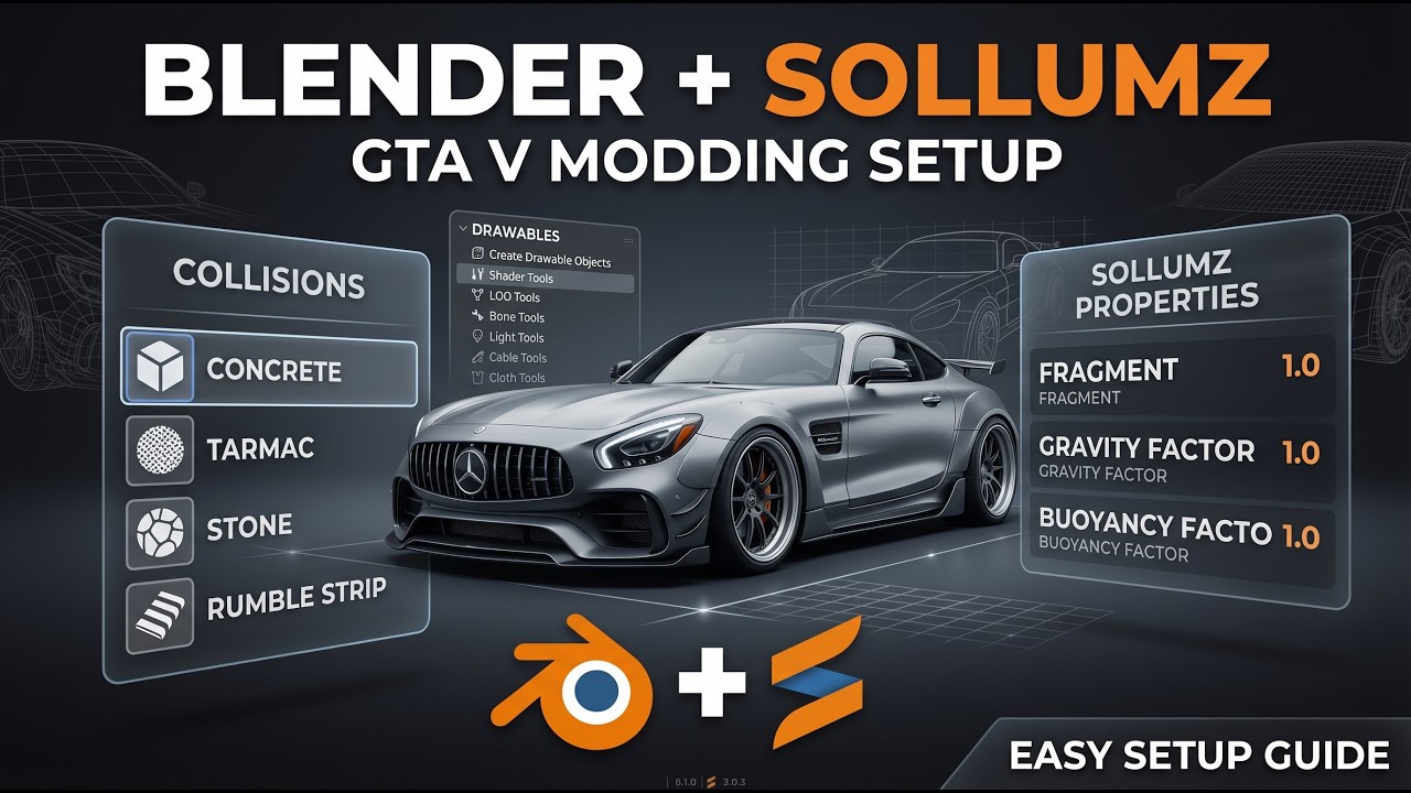 How to Install Sollumz in Blender for FiveM Modding (2026)