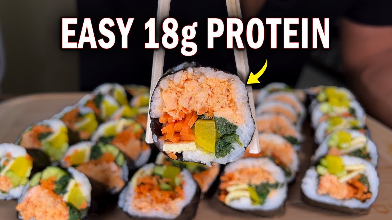 I Can’t Stop Eating This Healthy Kimbap