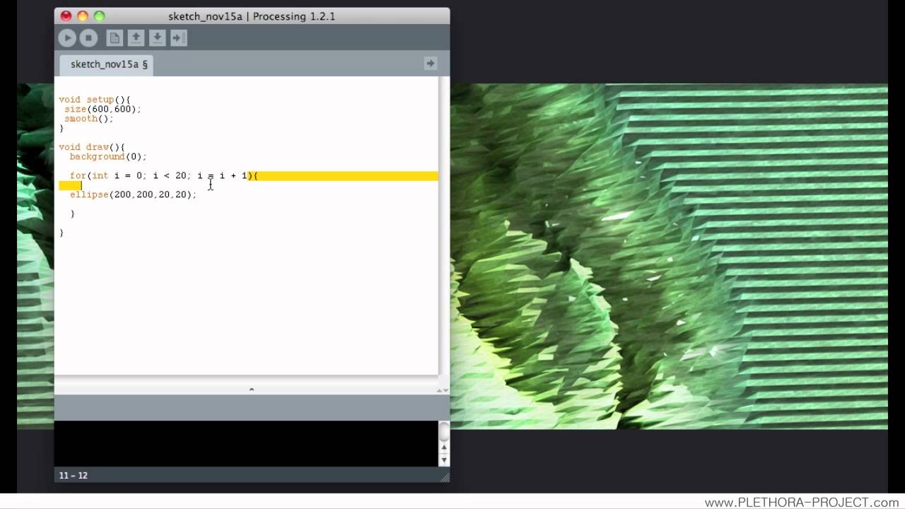 Processing Tutorial 05 - Loops