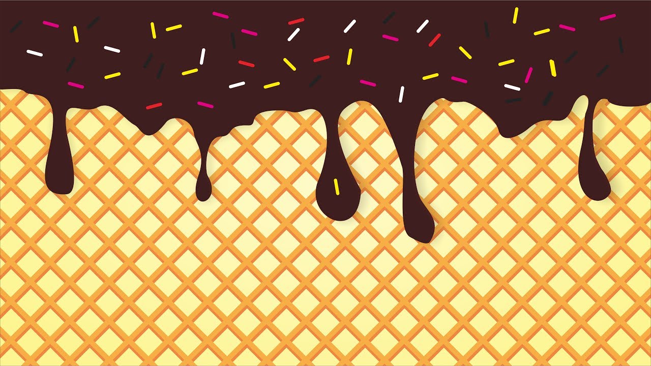How to Make Vector (Waffle Chocolate) - CorelDRAW Tutorial