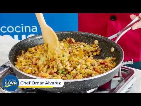 Arroz Mampostea'o con Gandules Goya