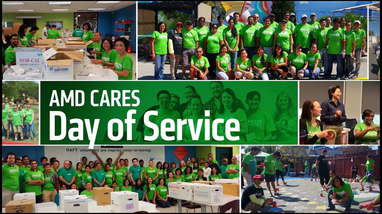 AMD Cares Day of Service Connecting Employees to the Community