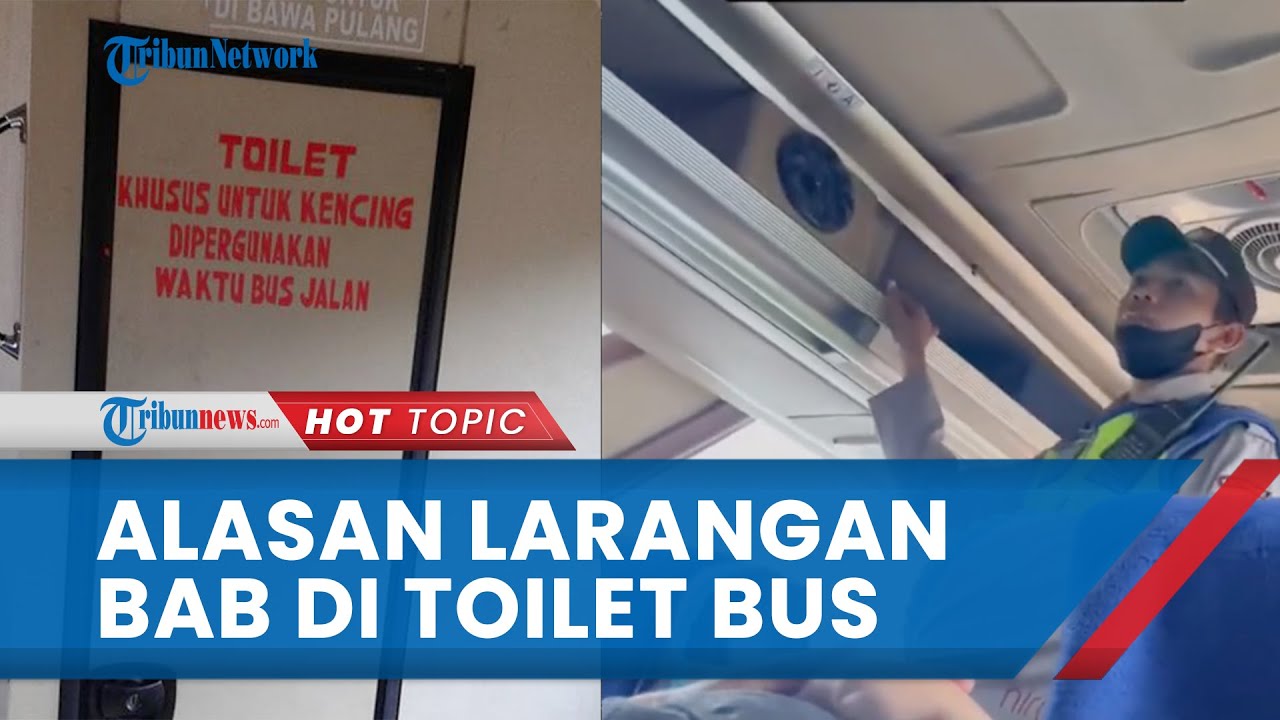 Viral Video Bus Ditahan Akibat Penumpang BAB, Berikut Alasan Dilarang ...