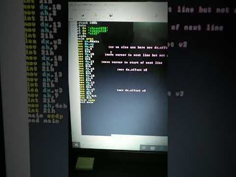 How to run assembly programs in emu8086 emulator
