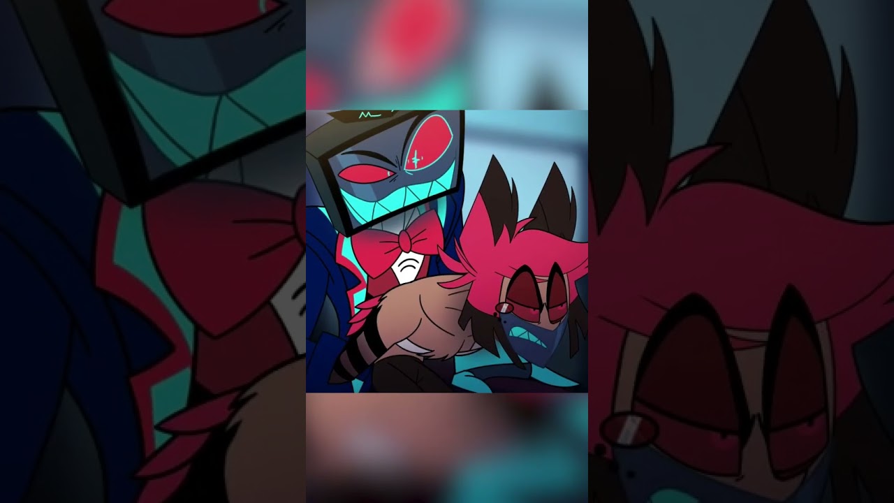 #Alastor #Vox #Radiostatic #music #shorts #anime #animation #hazbinhotel #cartoon