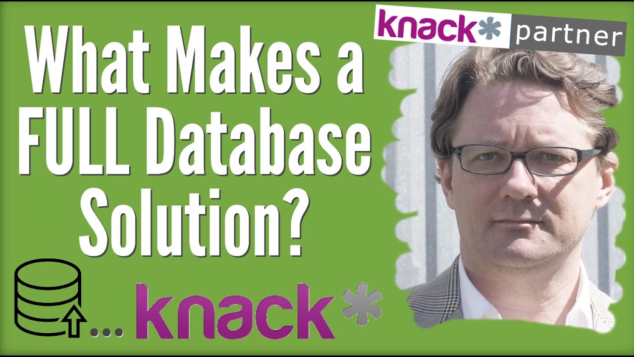 Is Knack is a Full Database Solution?