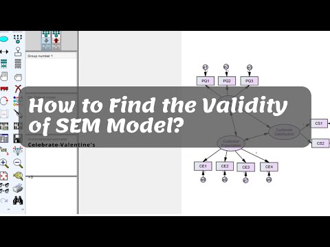 How to test the Convergent Validity and Discriminant Validity of SEM Model?