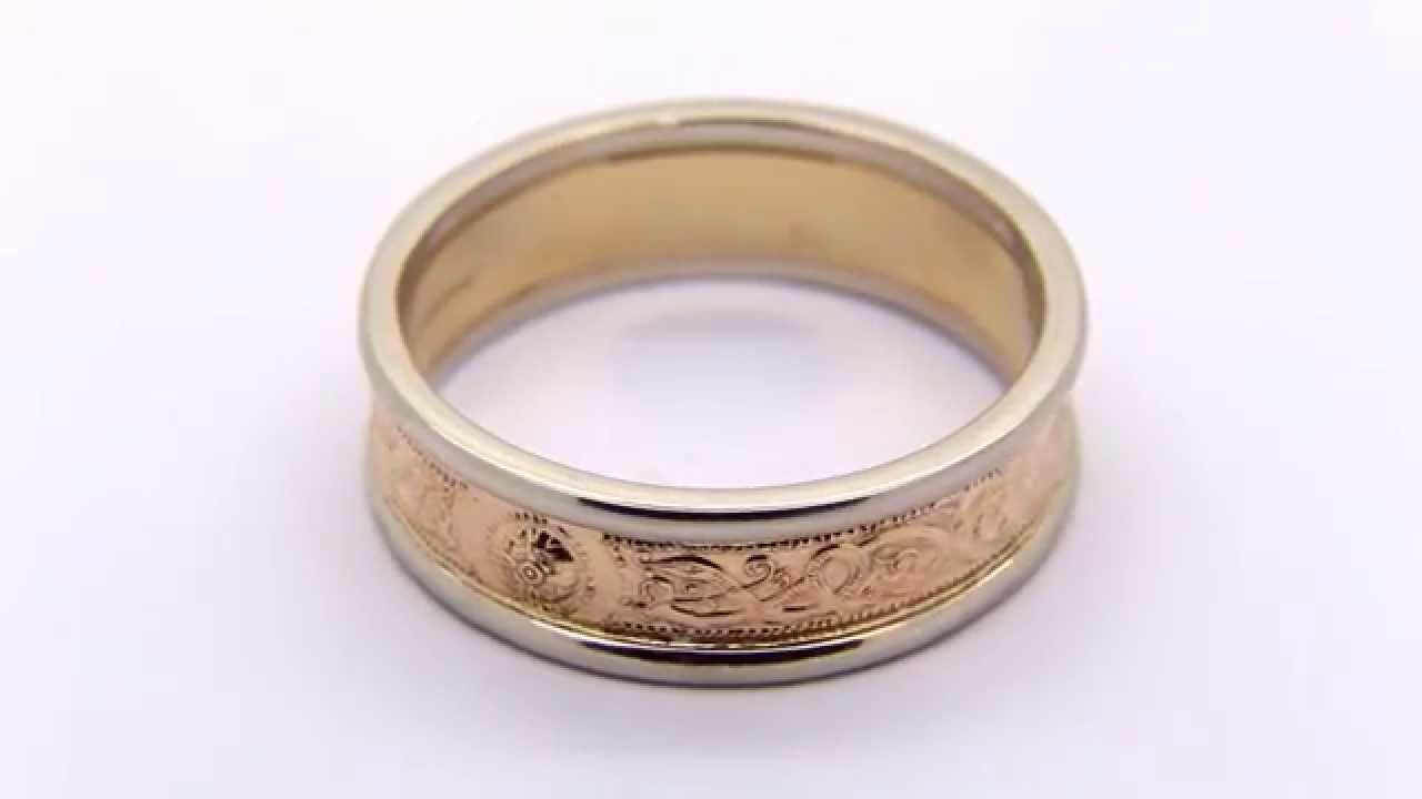 Stunning Celtic Shield Wedding Ring