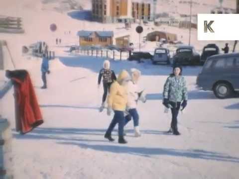 1960s Zermatt, Austria, Ski Resort, Colour 16mm Home Movies