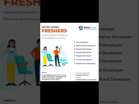 Job in Ahmedabad
