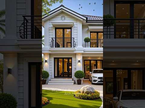Luxurious Two-Story House with Stunning Design