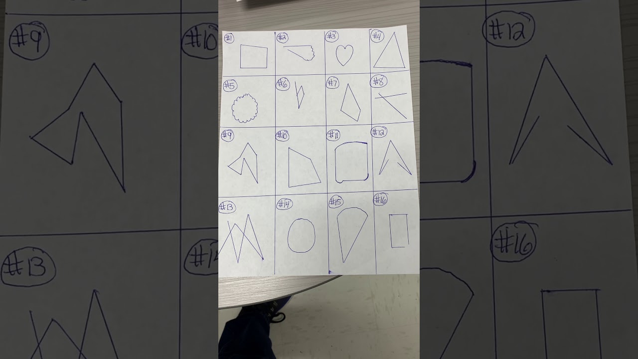 Polygon or Not a Polygon worksheet