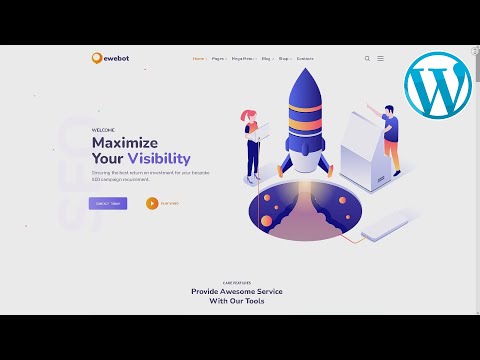 Ewebot SEO Marketing Website ★ WordPress Themes & Templates ★