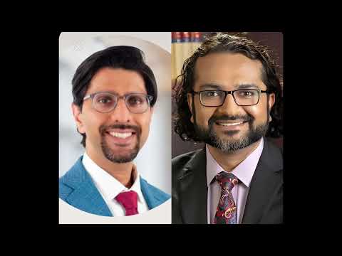 Dr Prakash in conversation with Dr Patel.