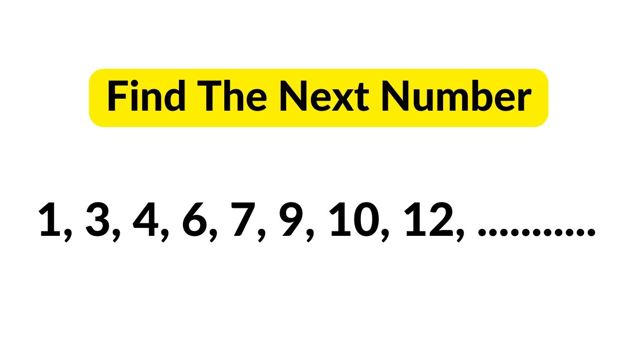 Can You Find The Next Numbers of The Sequence | Sequence And Series | Algebra