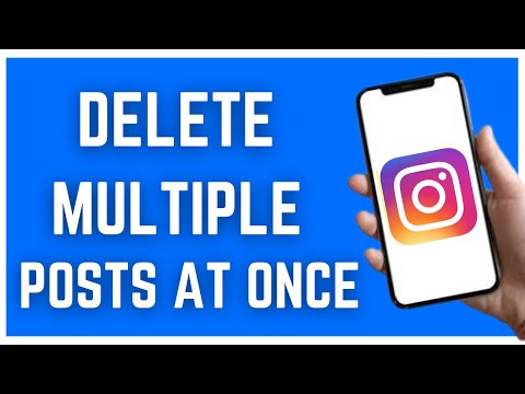 HOW TO DELETE MULTIPLE INSTAGRAM POSTS AT ONCE (2023)