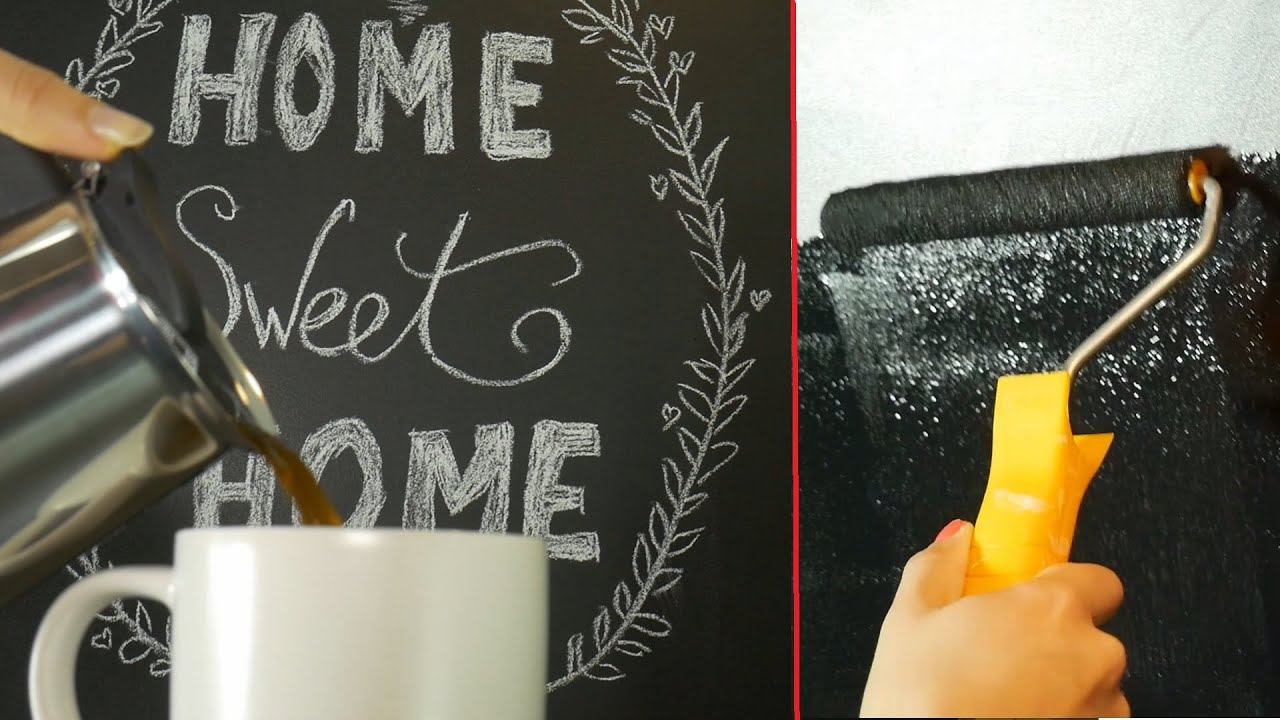 How to PAINT MDF panel with BLACKBOARD Paint