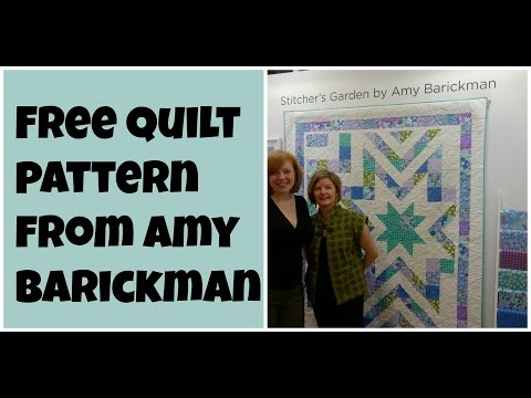The Quilt Show: Free Quilt Pattern from Amy Barickman