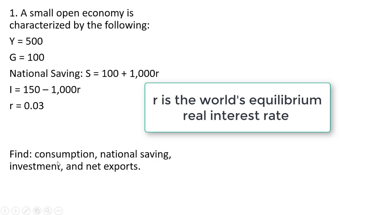 Small Open Economy: Example Problems 2