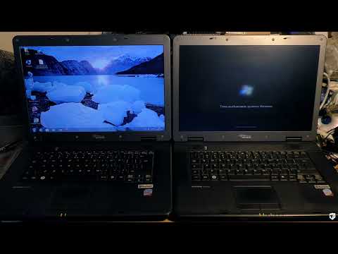 Fujitsu ESPRIMO Mobile V5505 - SSD vs HDD speed test