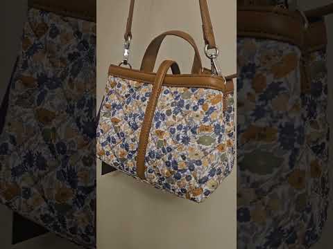 Mz Wallace Mini Astor Top Handle Poppy Forest
