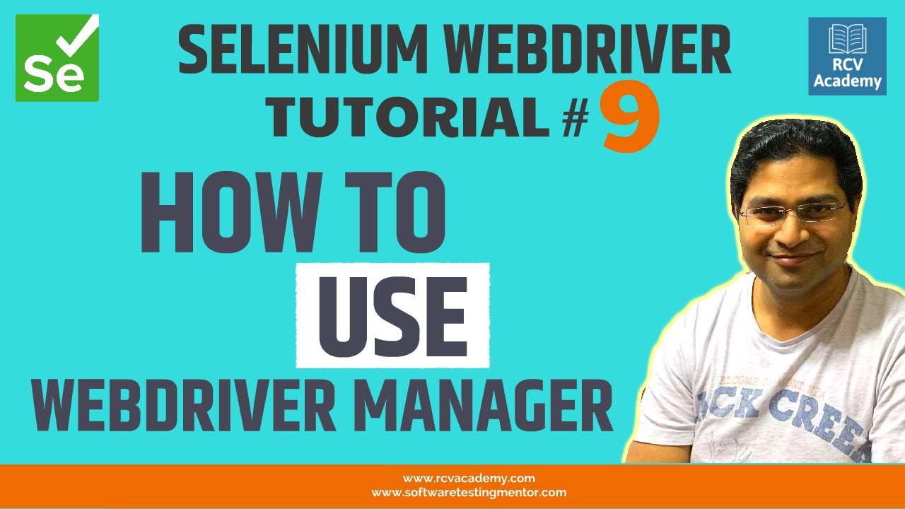 Selenium WebDriver Tutorial #9 - How to use WebDriver Manager
