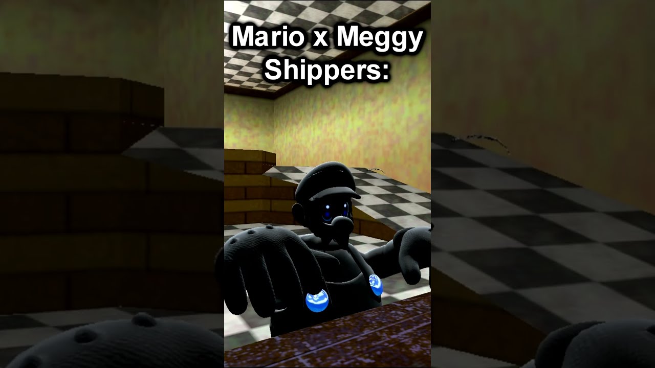 Mario X Meggy Shippers be like #shorts