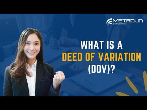 What Is A Deed of Variation?