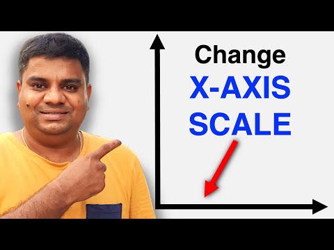 How to Change X Axis Scale in Excel
