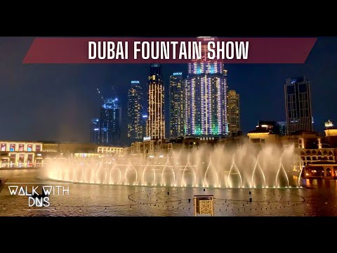 Dubai Fountain Show Full 2023