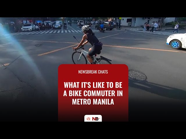 Newsbreak Chats: What it's like to be a bike commuter in Metro Manila