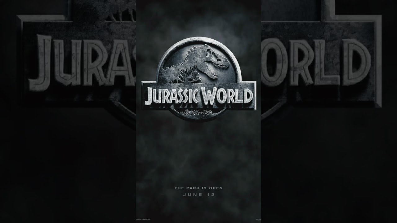 Jurassic park and Jurassic world poster photo #short #jurassic #nostalgia
