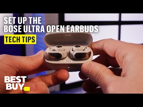 Setting up the Bose Ultra Open Earbuds