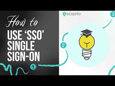 How to Use 'SSO' - Single Sign-On in Scopito