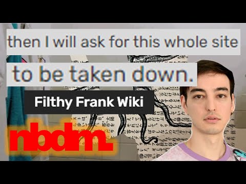 The time Joji tried to delete the Filthy Frank Wiki