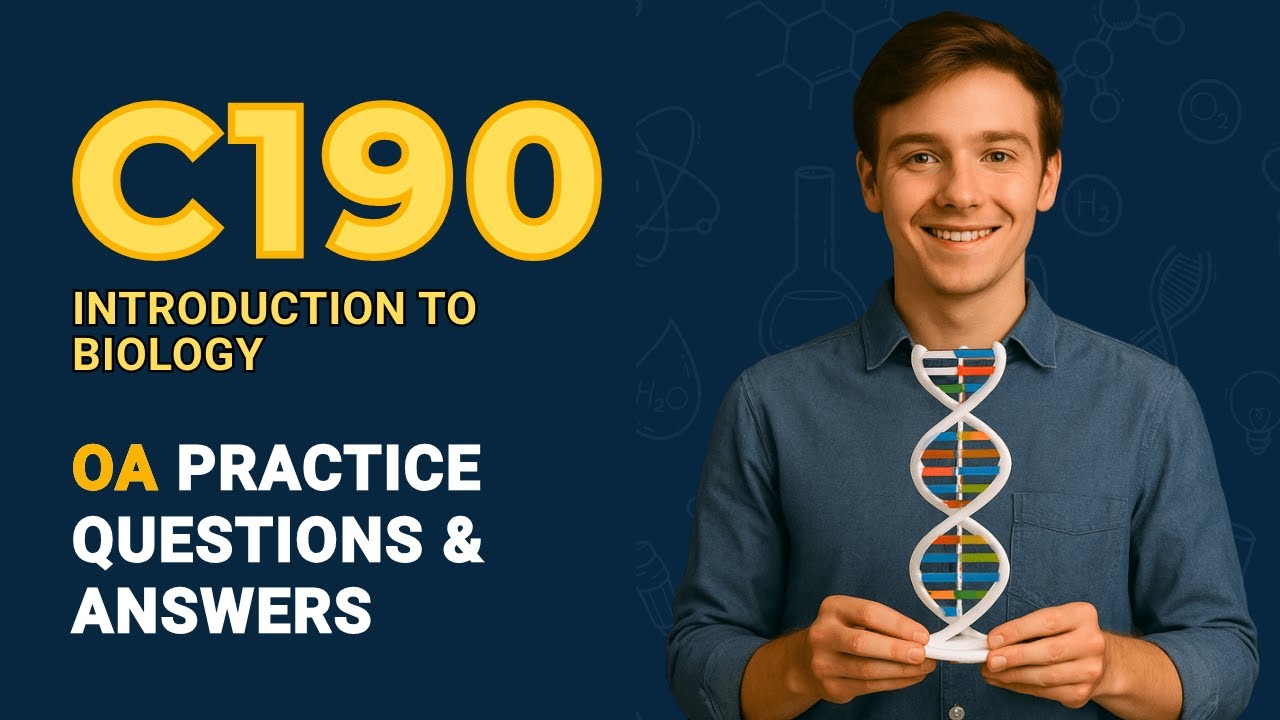WGU C190 OA Questions Review – Real Style Q&A for Exam Success