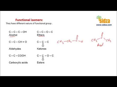 Functional Isomerism