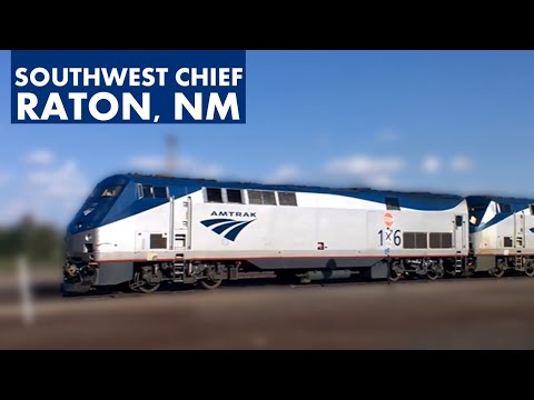 Southwest Chief in Raton, NM