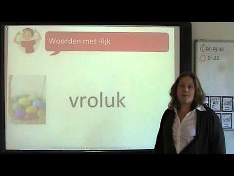 Spelling: woorden met -lijk
