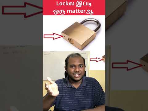 Lock la ipdi oru matter ah!?| Interesting fact about lock | #shorts | Tamil | Vaijee Talks | VTS#16