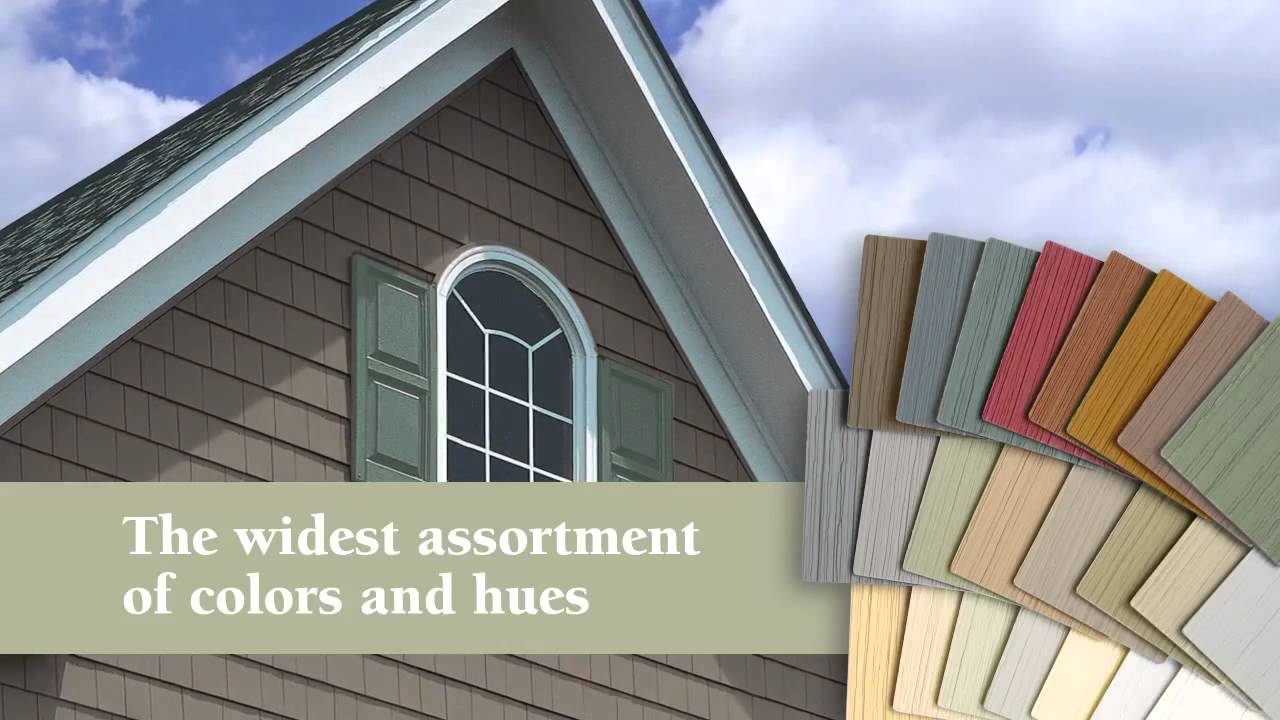 Wide range of colors with CertainTeed Cedar Impressions®  mp4