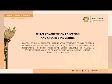 Select Committee on Education and Creative industries, 17 June 2025
