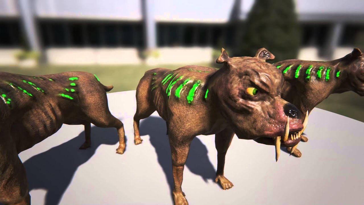 Alien Contract: Mutant Dog 3D Model