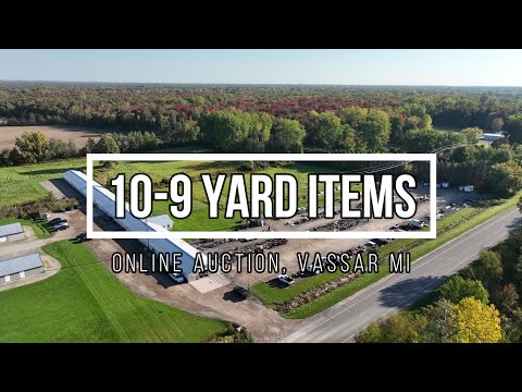 10-9 Weekly Auction Yard Item Video - Albrecht Auction Service