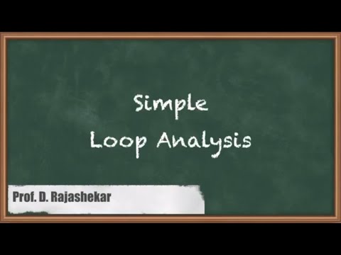 Understanding Simple Loop Analysis In Electrical Machines For GATE Video Lecture - Electrical ...