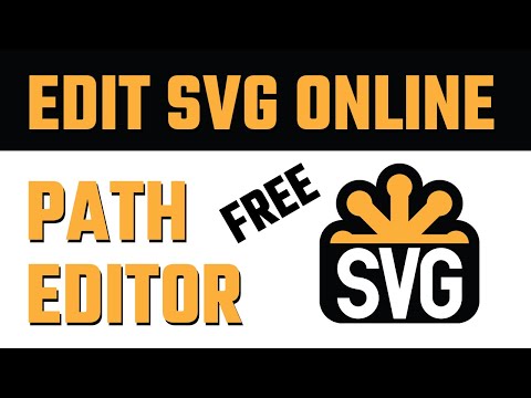 How to edit SVG file online - SVG path editor